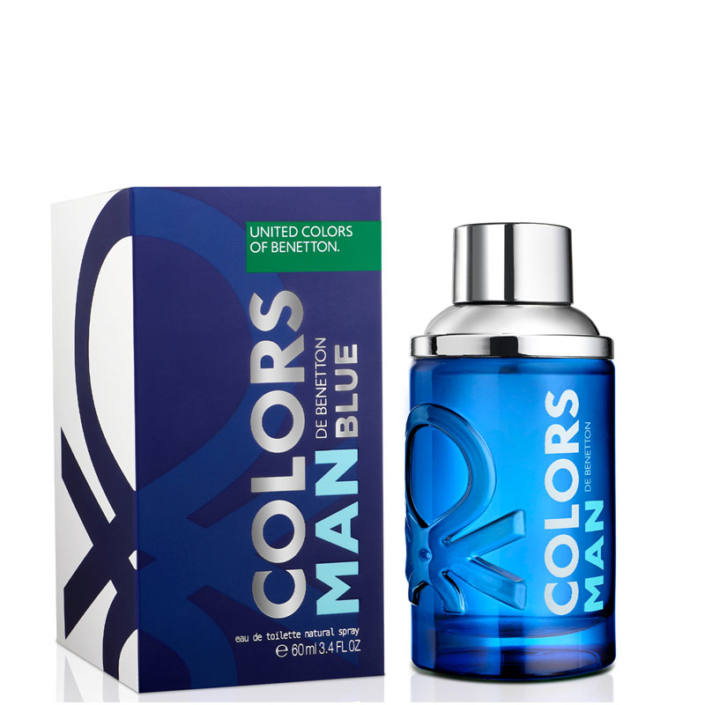 Benetton Colors Man Blue Eau de Toilette Spray 60ml | Ascot Cosmetics