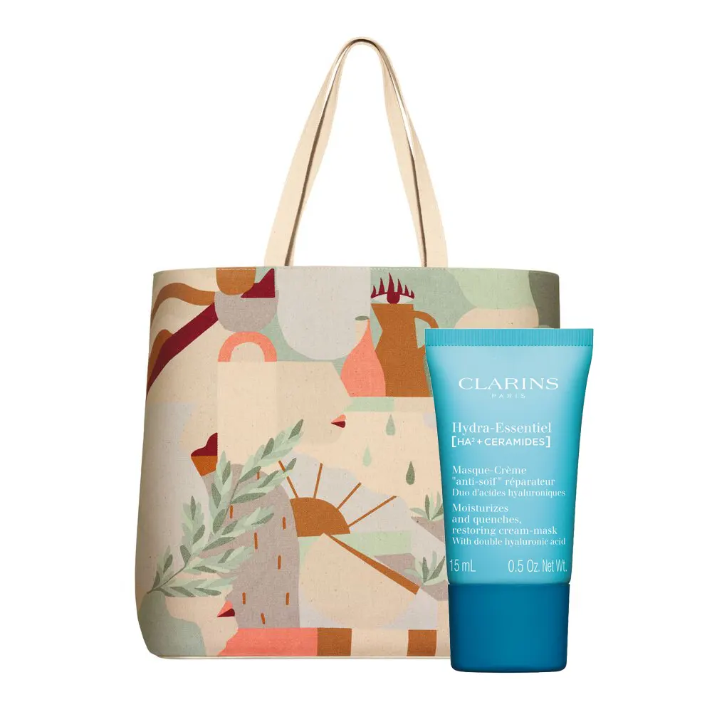 Clarins tote Bag and Hydra Essential GWP | Ascot Cosmetics