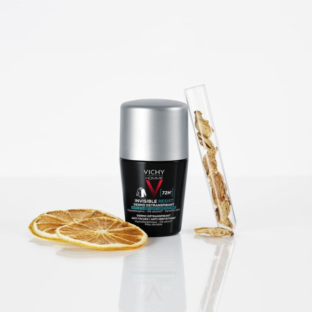 Vichy Homme 72H Anti-Perspirant Roll-on 50ml | Ascot Cosmetics