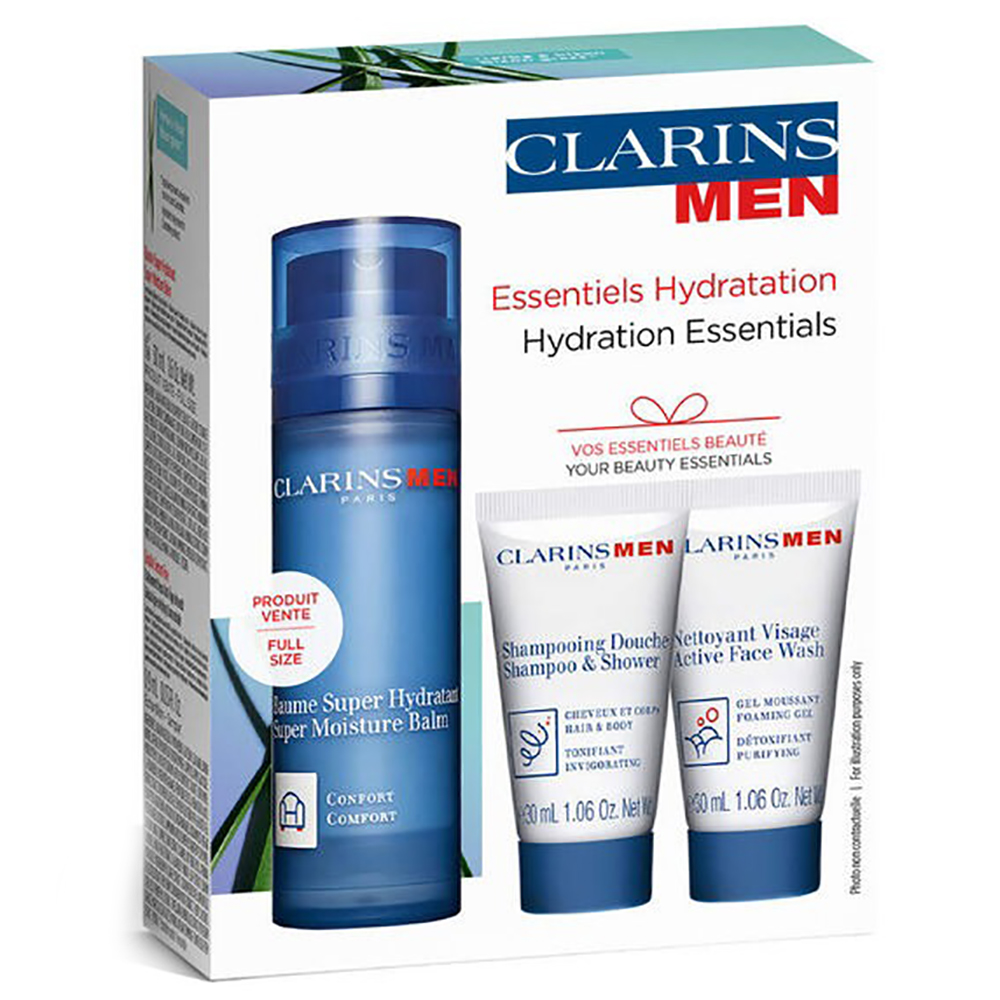 Clarins Men Hydration Essentials Set | Ascot Cosmetics