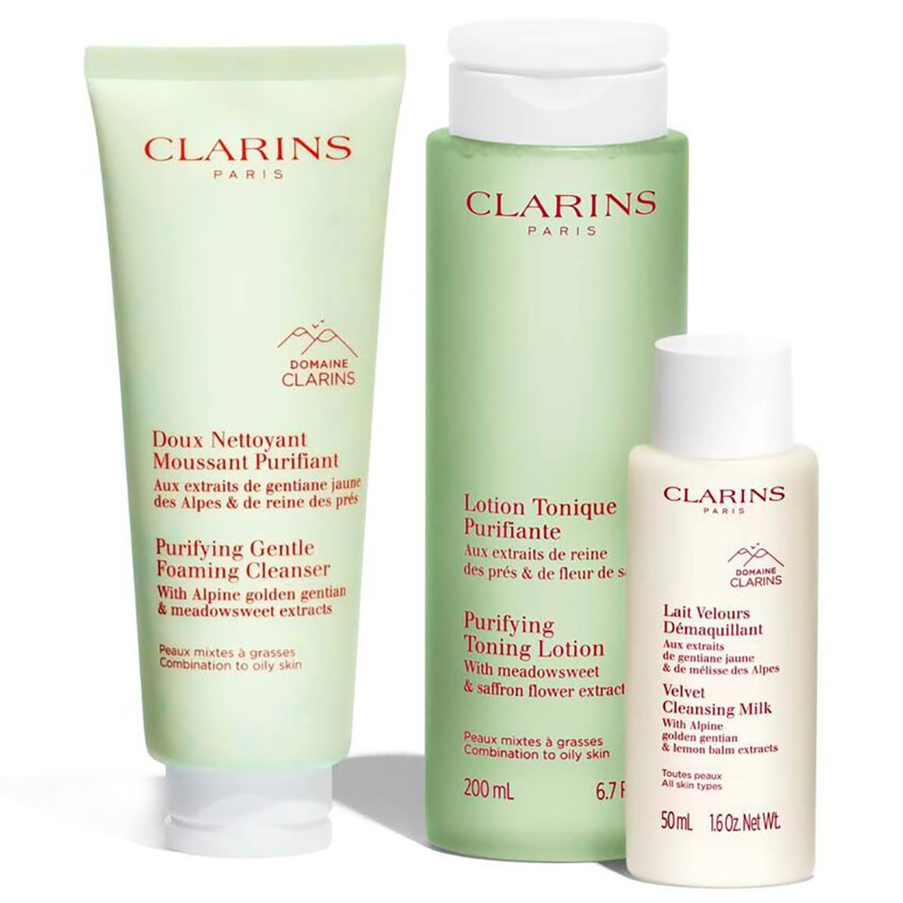 Clarins My Cleansing Essentials Combination to Oily Skin Set | Ascot ...